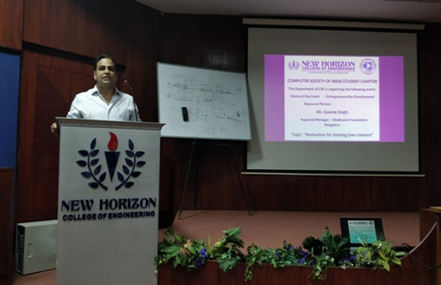 Motivational talk by ED cell - Innovation